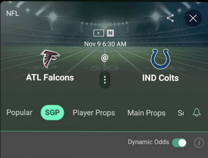 What are Dynamic Betting Odds? New Parlay Feature Explained